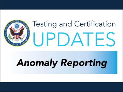 Voting System Anomaly Reporting - January 28, 2020 | U.S. Election ...